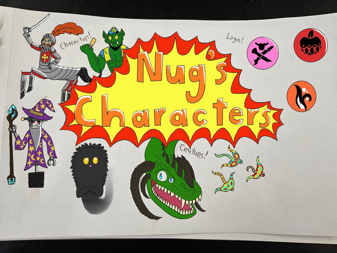 Character, Creature, and Logo Designs - Etsy