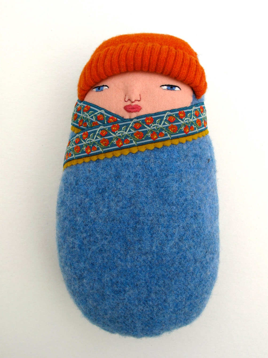 Swaddled Baby doll pdf Pattern Tutorial | Etsy