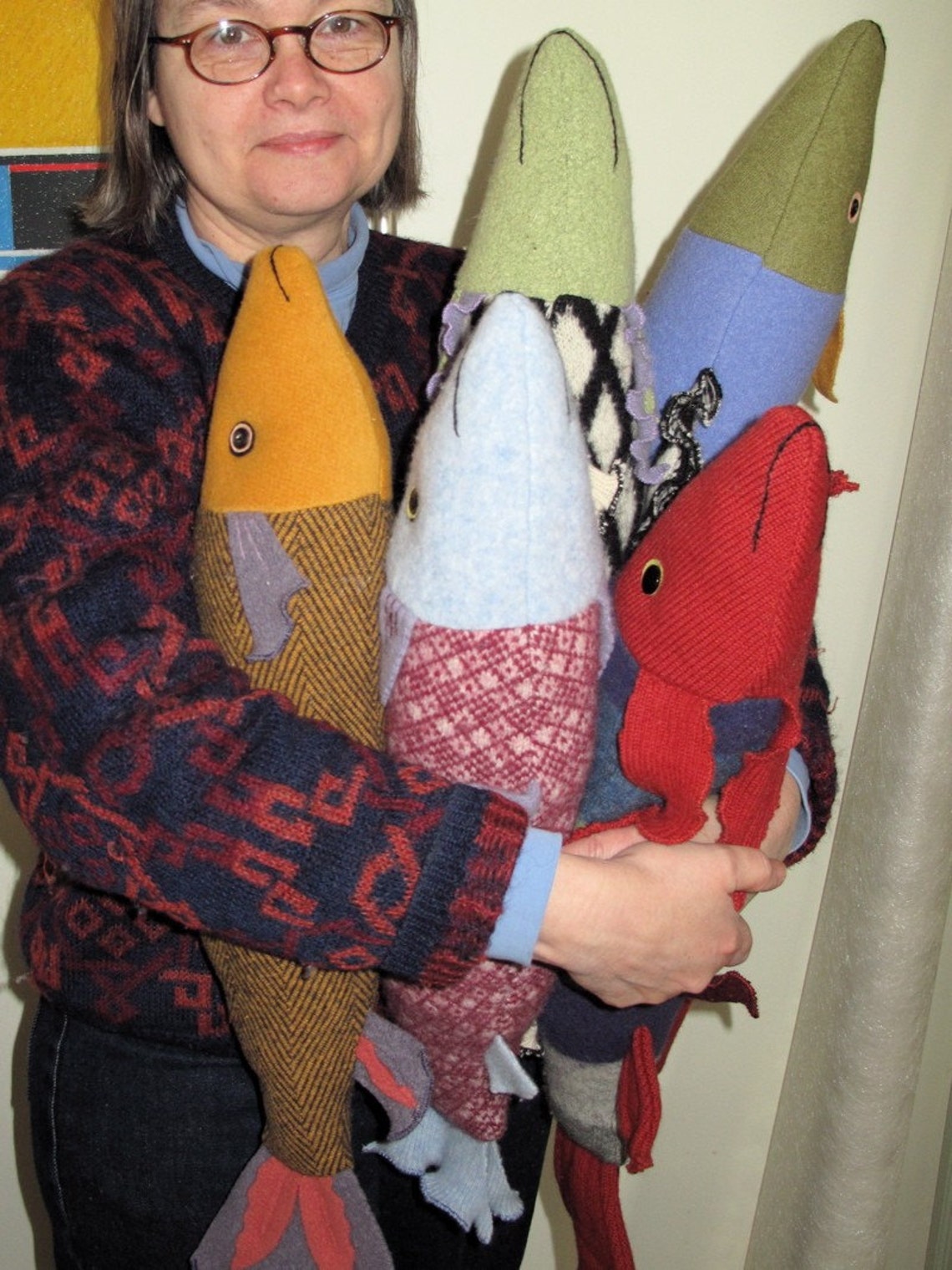 Fresh Fish Pillow Pattern Pdf - Etsy