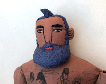 Beard Doll - Etsy
