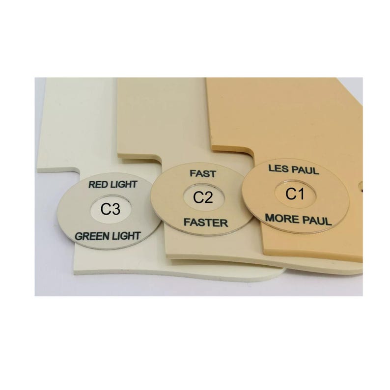 Custom Personalized Toggle Switch Ring Plate for Gibson Guitars - Etsy