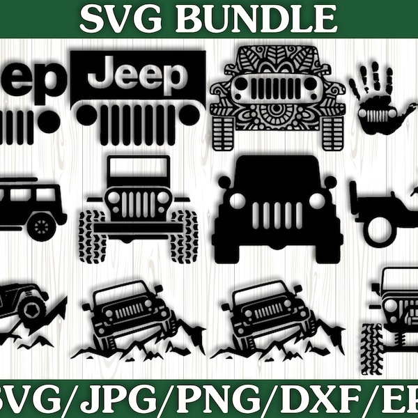 Jeep Svg - Etsy