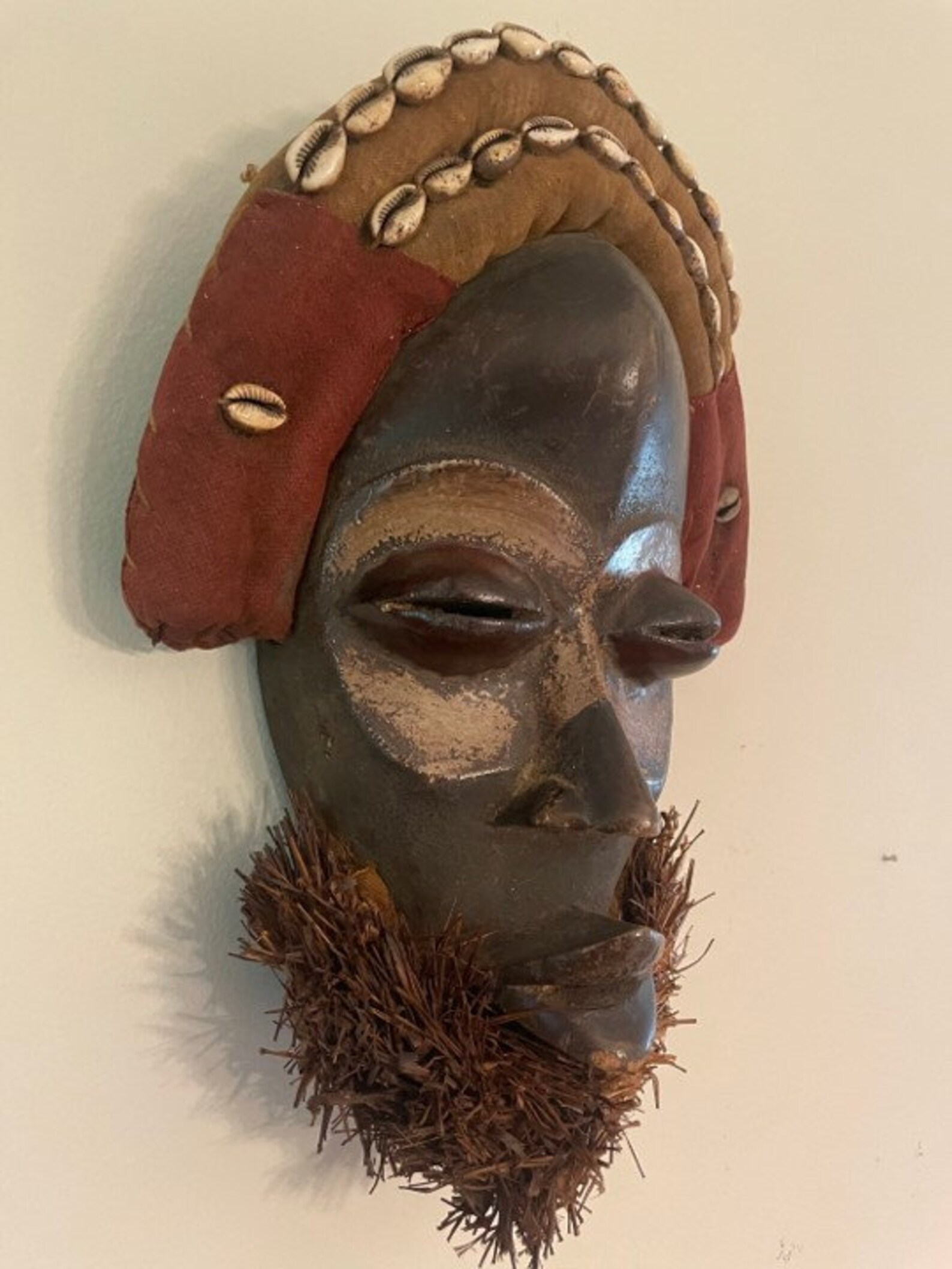 Hand-carved Rare Dan Rasta Mask, Authentic Cote D'ivoire Wood Mask ...