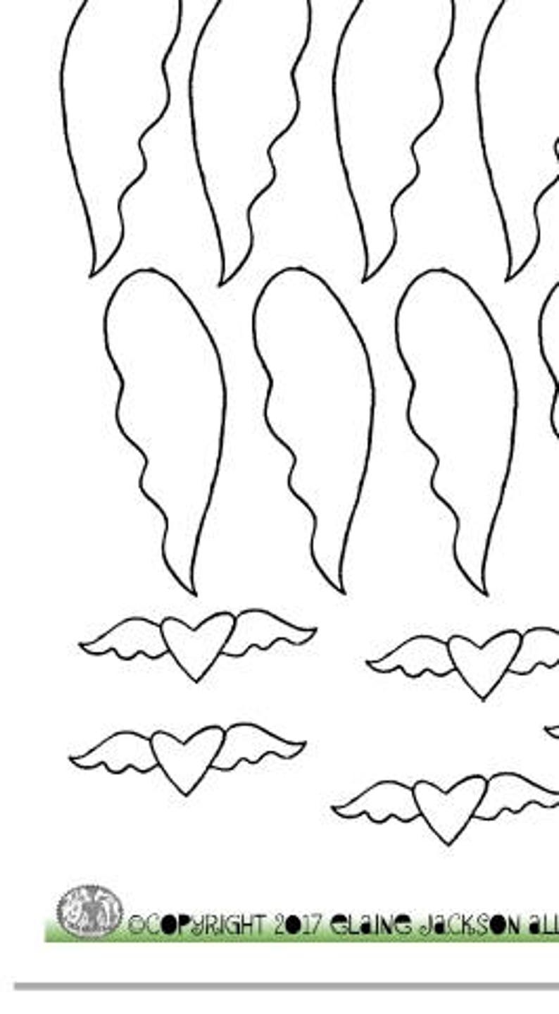 Angel Paper-doll Coloring Pages Printable - Etsy