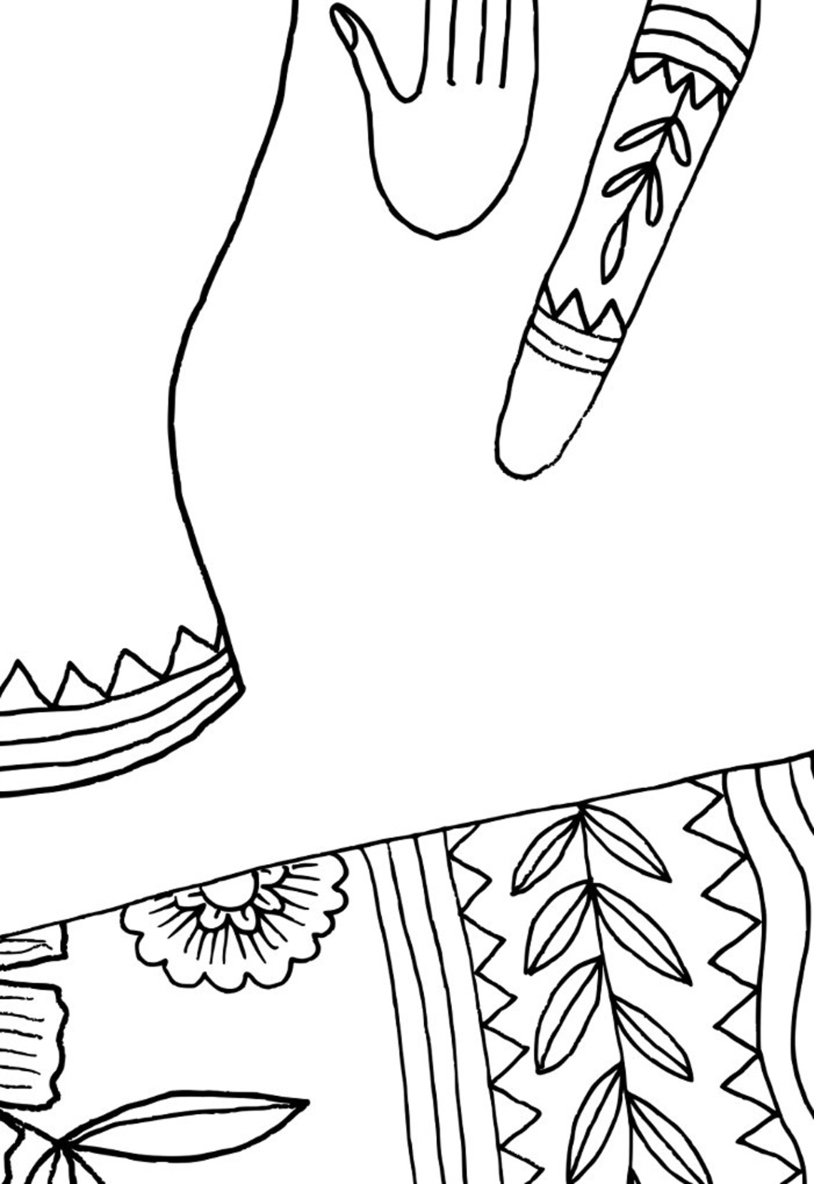 Paper Doll Color Page - Etsy