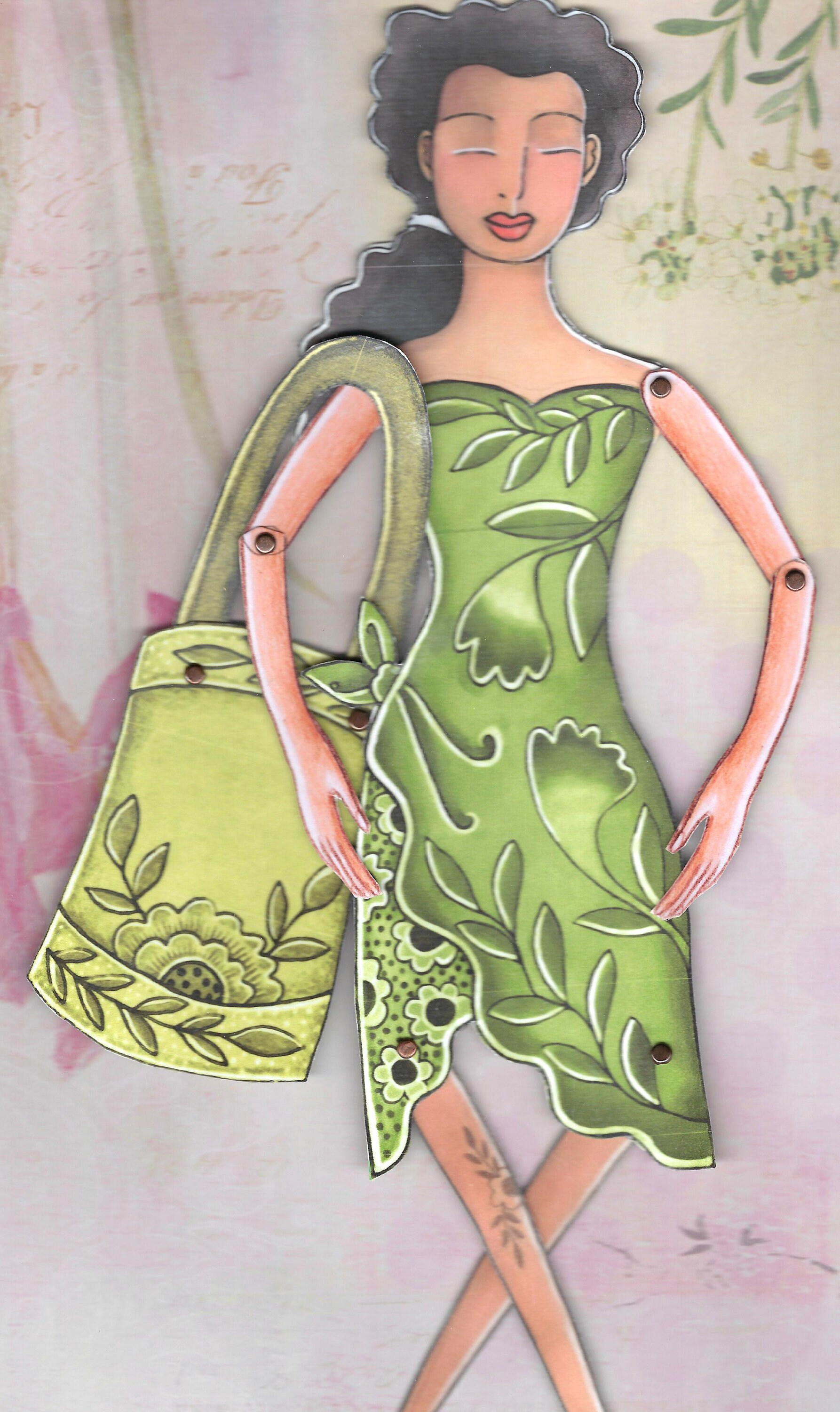 Tropical Summer Paper-doll Bundle - Etsy