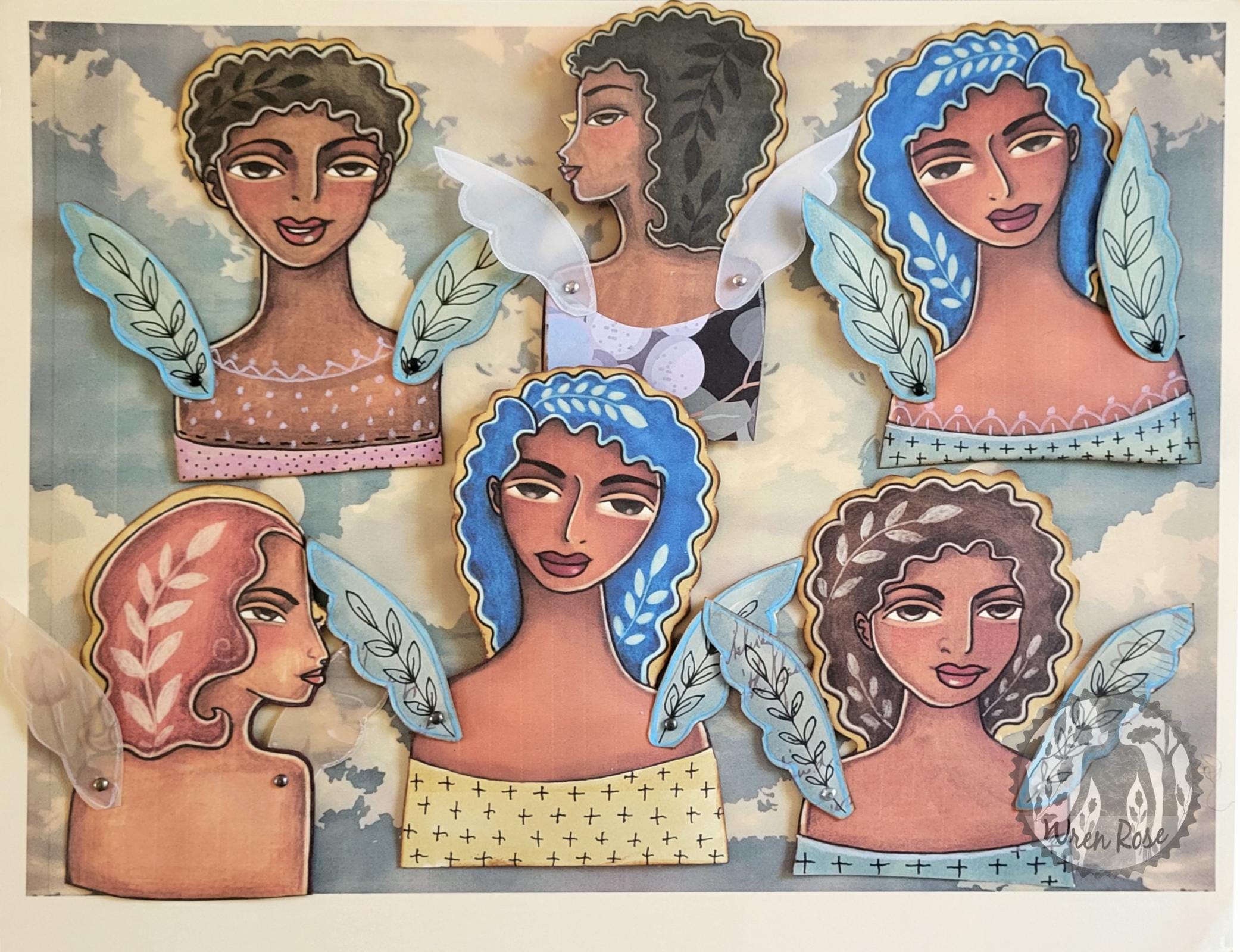Printable Paper Doll Faces - Etsy