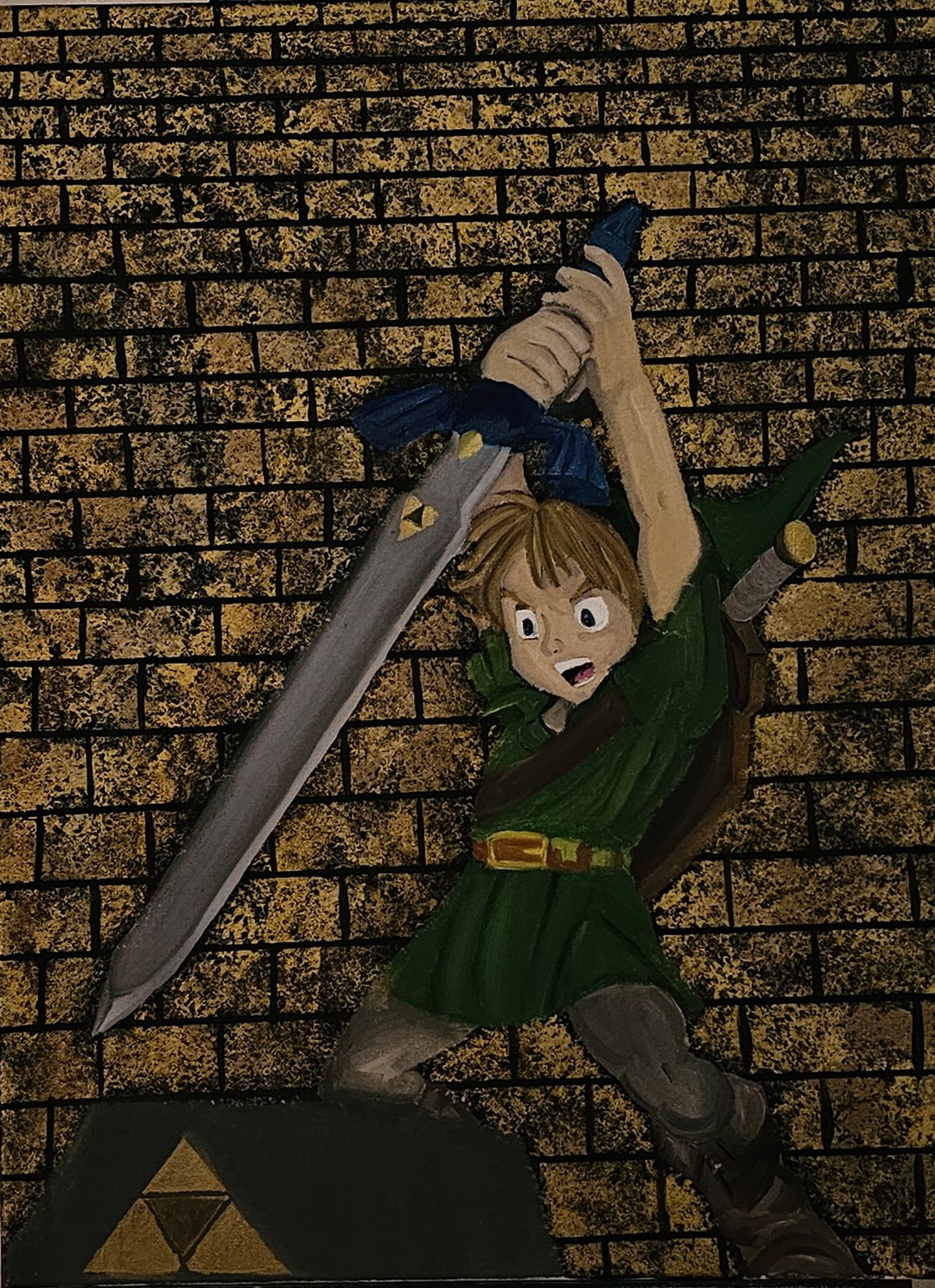 18X24 Link Pulls the Master Sword. - Etsy