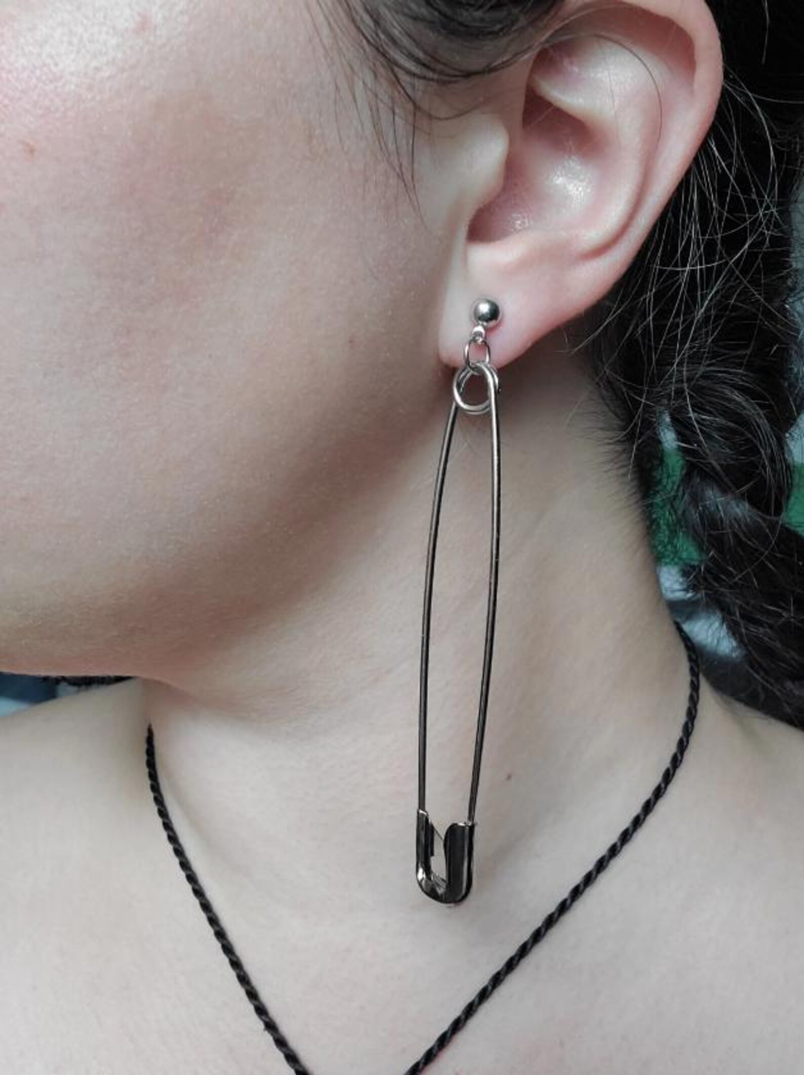 Draculaura Cosplay [safety Pin] Halloween Monster Earrings - Etsy