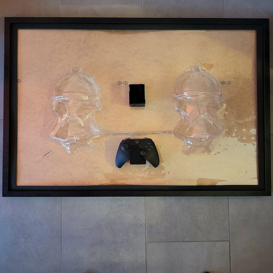 DIY 3D Picture for Xbox Controller Clone Art Transparent - Etsy