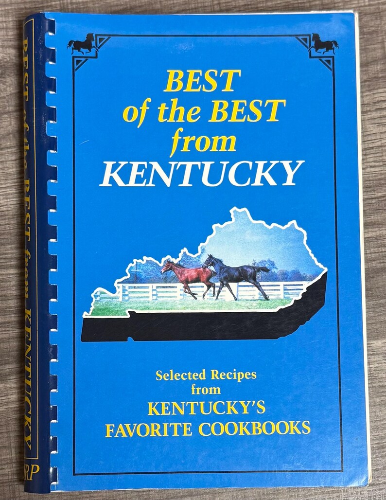 Best of the Best From Kentucky Selected Recipes 1993 - Etsy