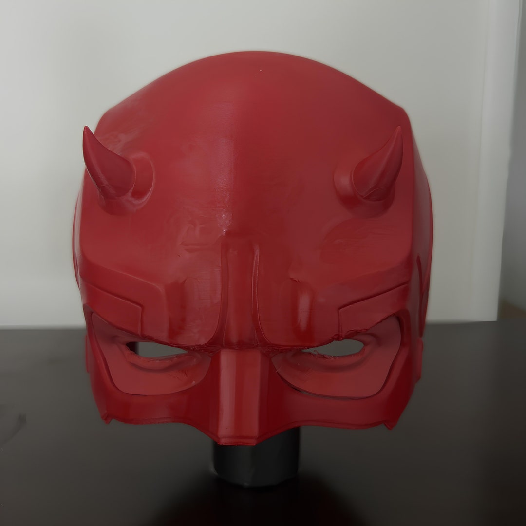 Daredevil Cowl Cosplay Costume Mask Helmet 3D Print - Etsy