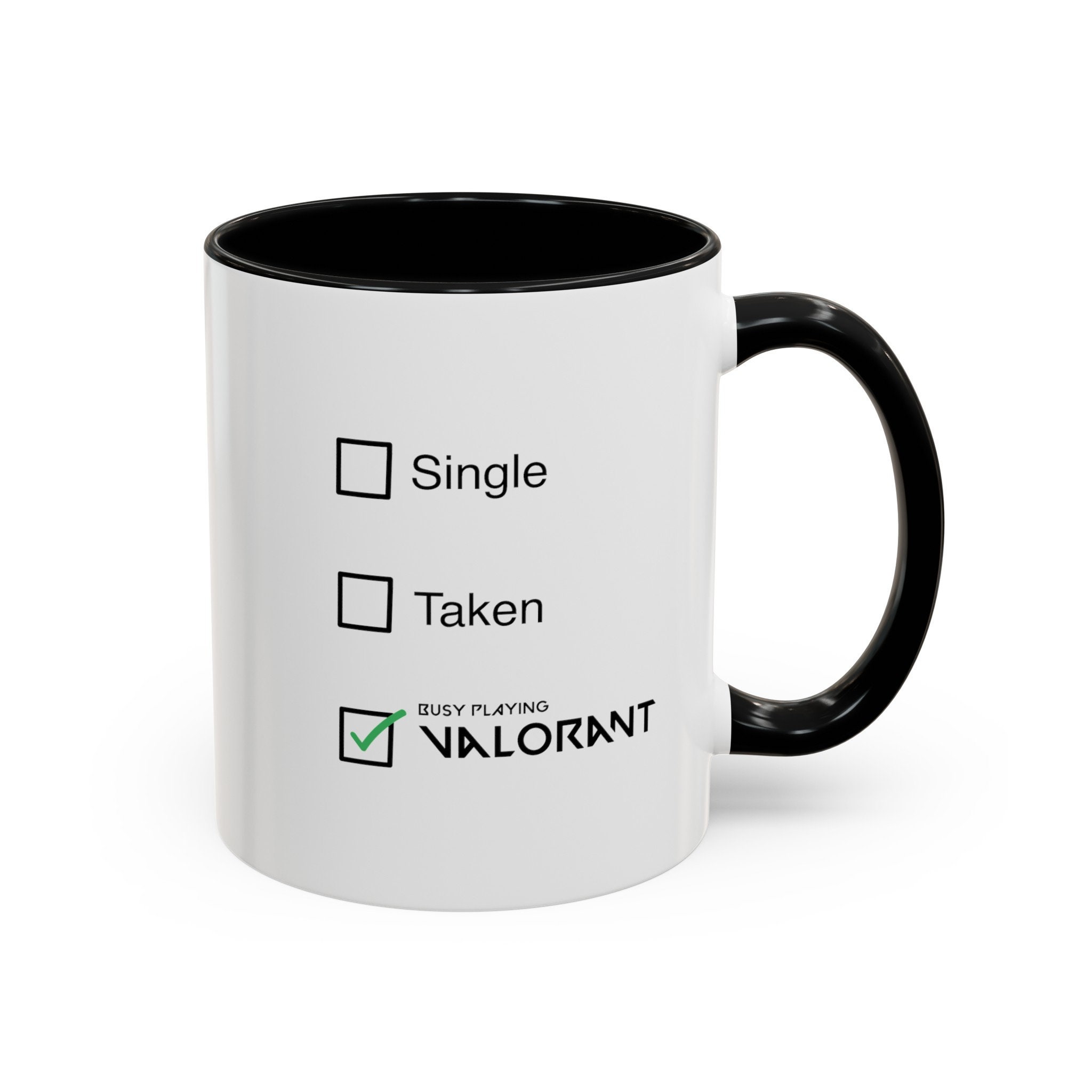 Valorant Single Taken Busy Playing Valorant Coffee Mug, 11oz Gift for ...