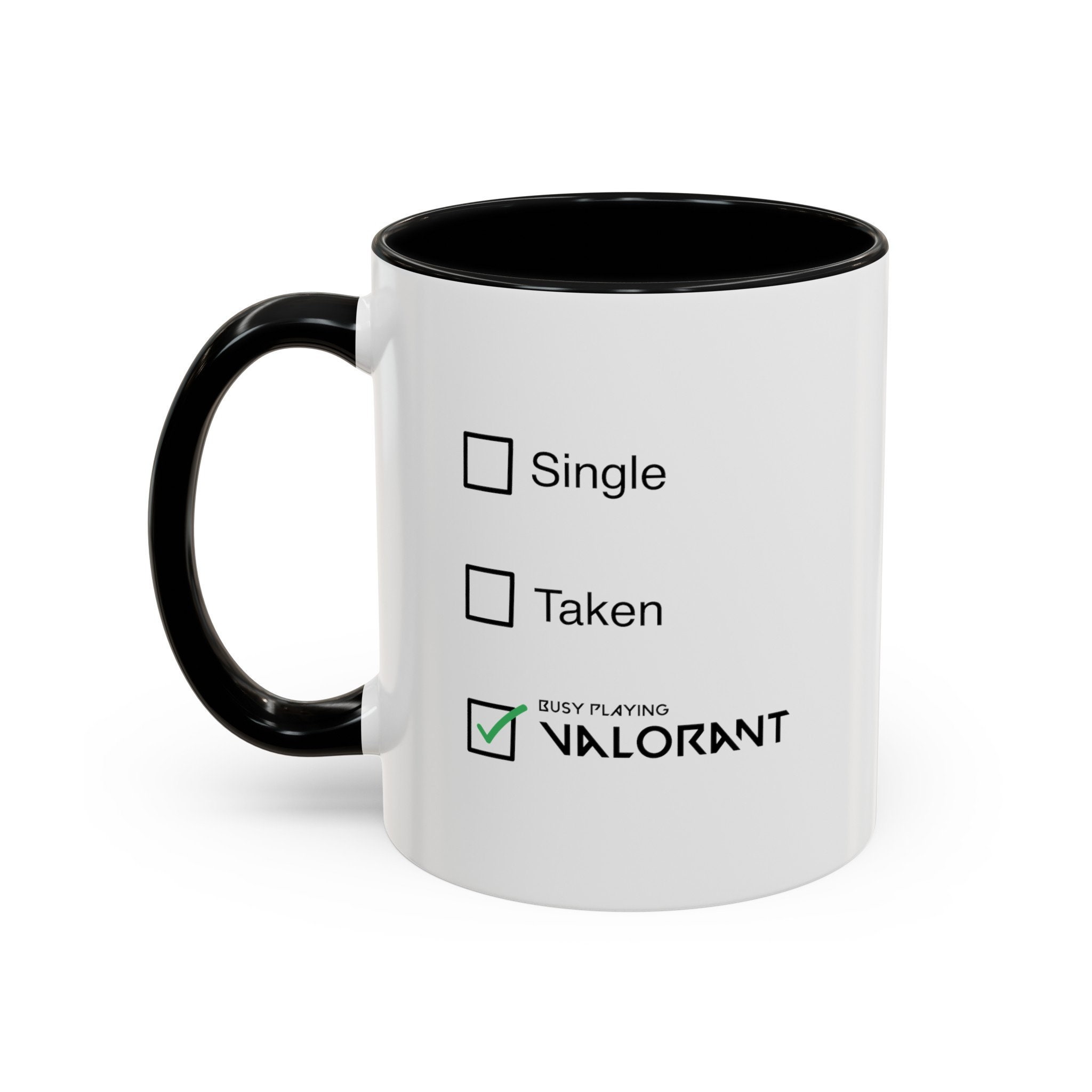 Valorant Single Taken Busy Playing Valorant Coffee Mug, 11oz Gift for ...