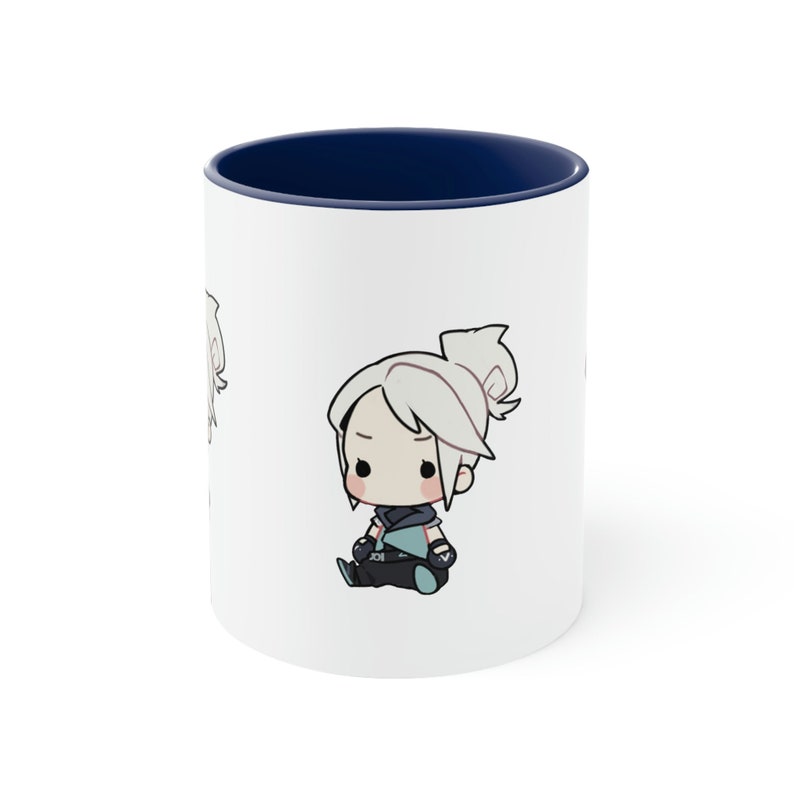 Valorant Cute Agents Coffee Mug Cups , 11oz Jett Reyna Omen Breach ...