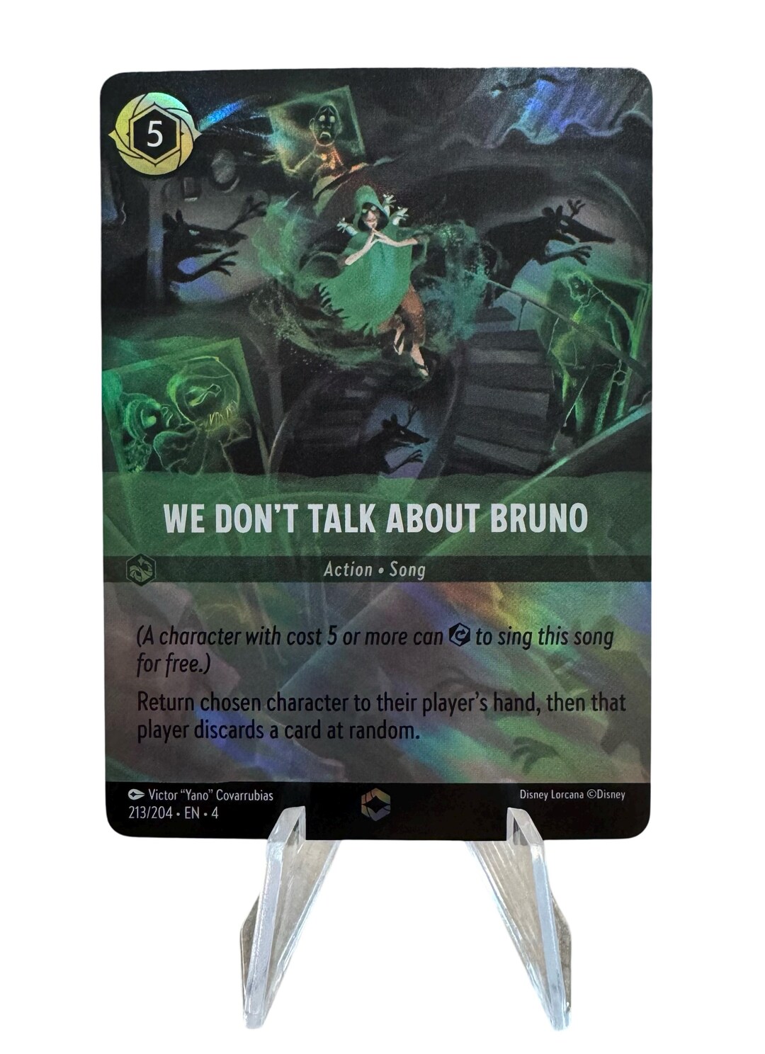 We Don’t Talk About Bruno ( Enchanted) Proxy Card - Etsy