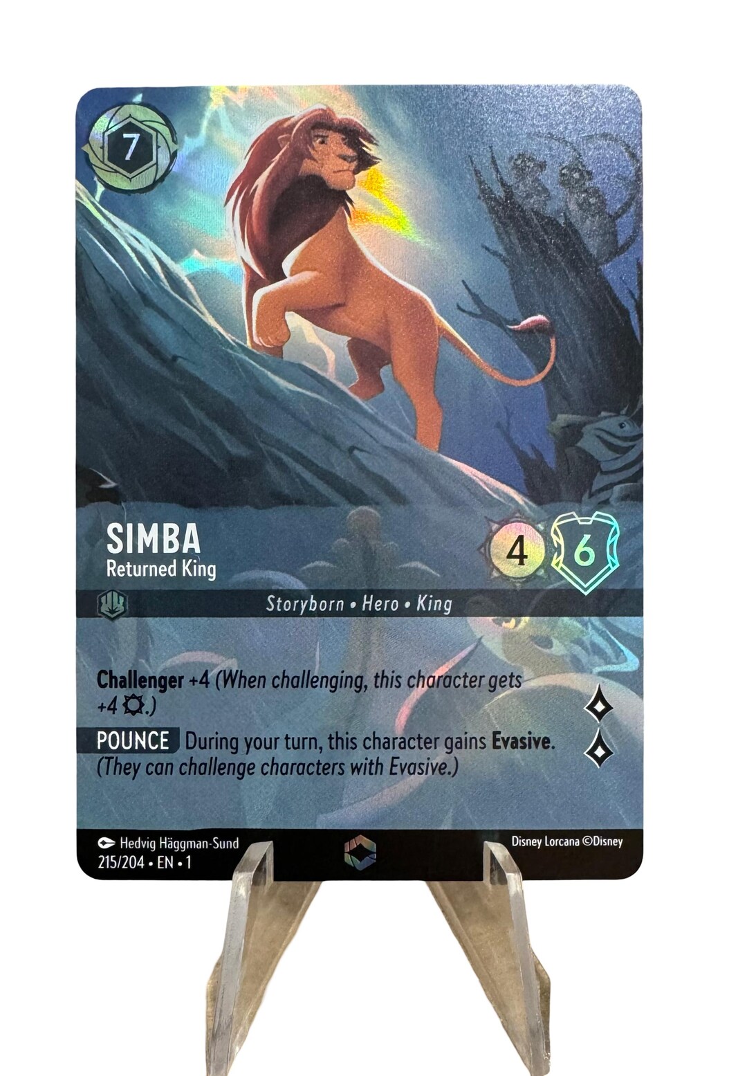 Simba - Returned King ( Enchanted) Proxy Card - Etsy