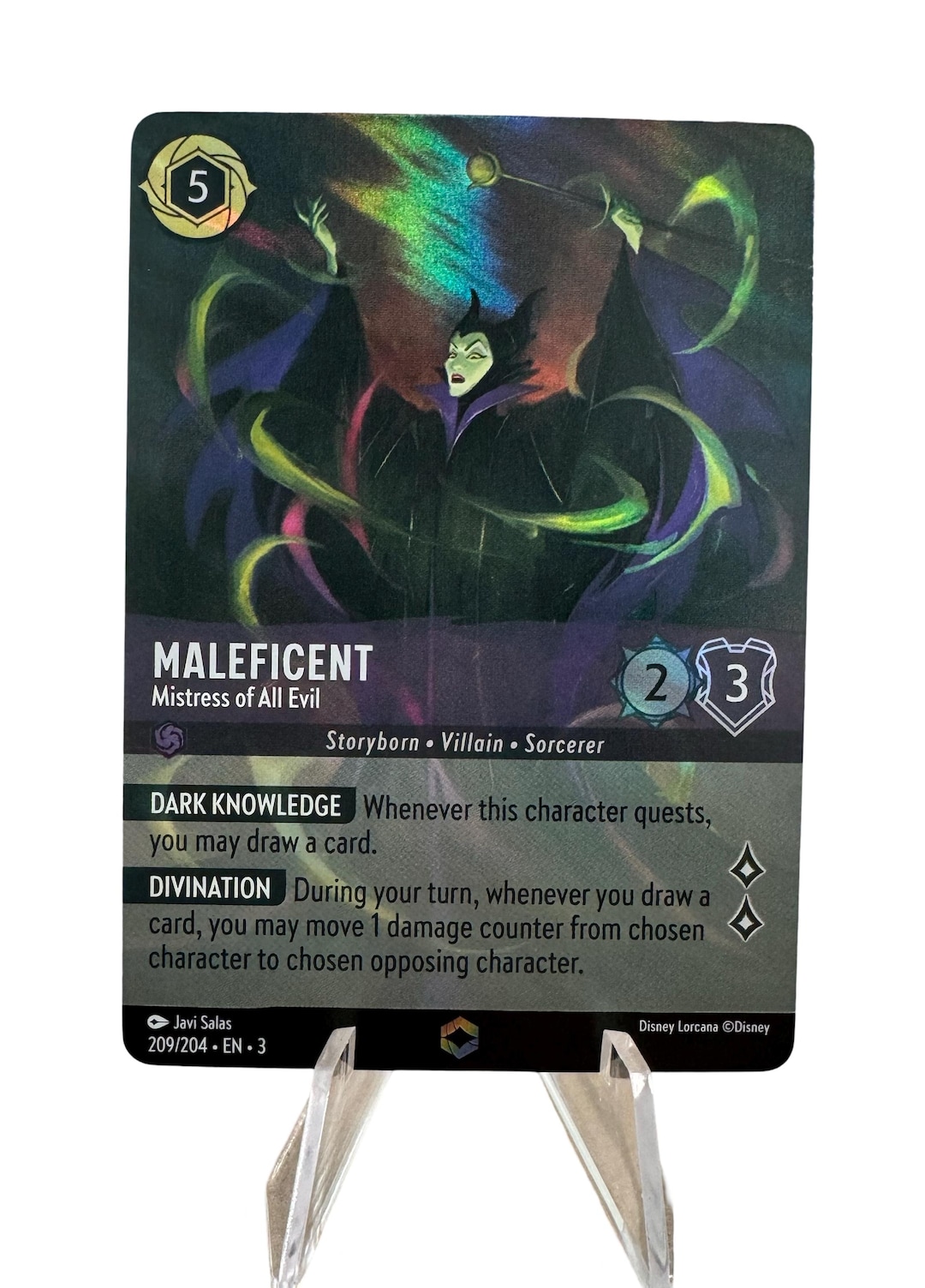 Maleficent - Mistress of All Evil ( Enchanted) Proxy Card - Etsy