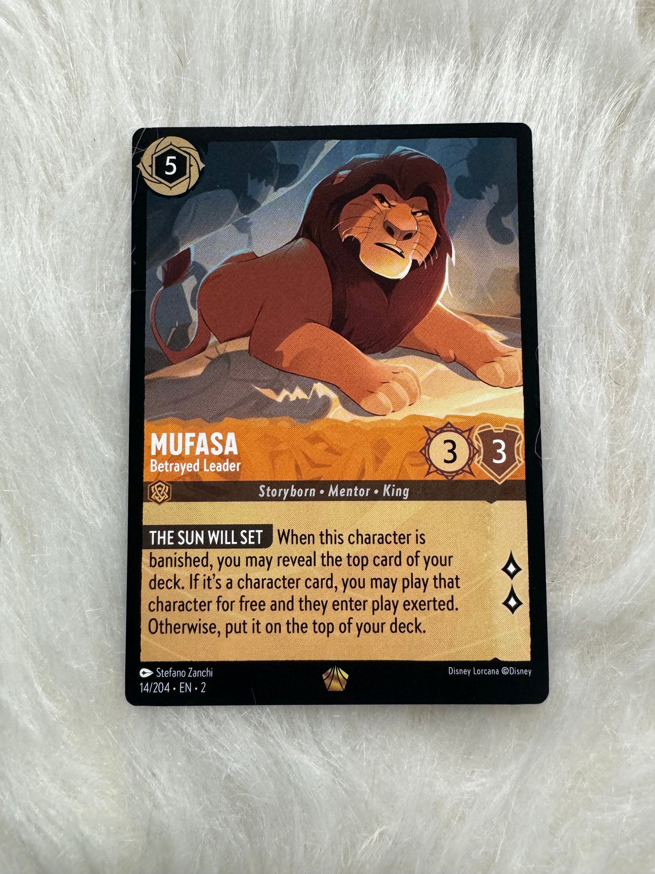 Mufasa Betrayed Leader Proxy Card - Etsy