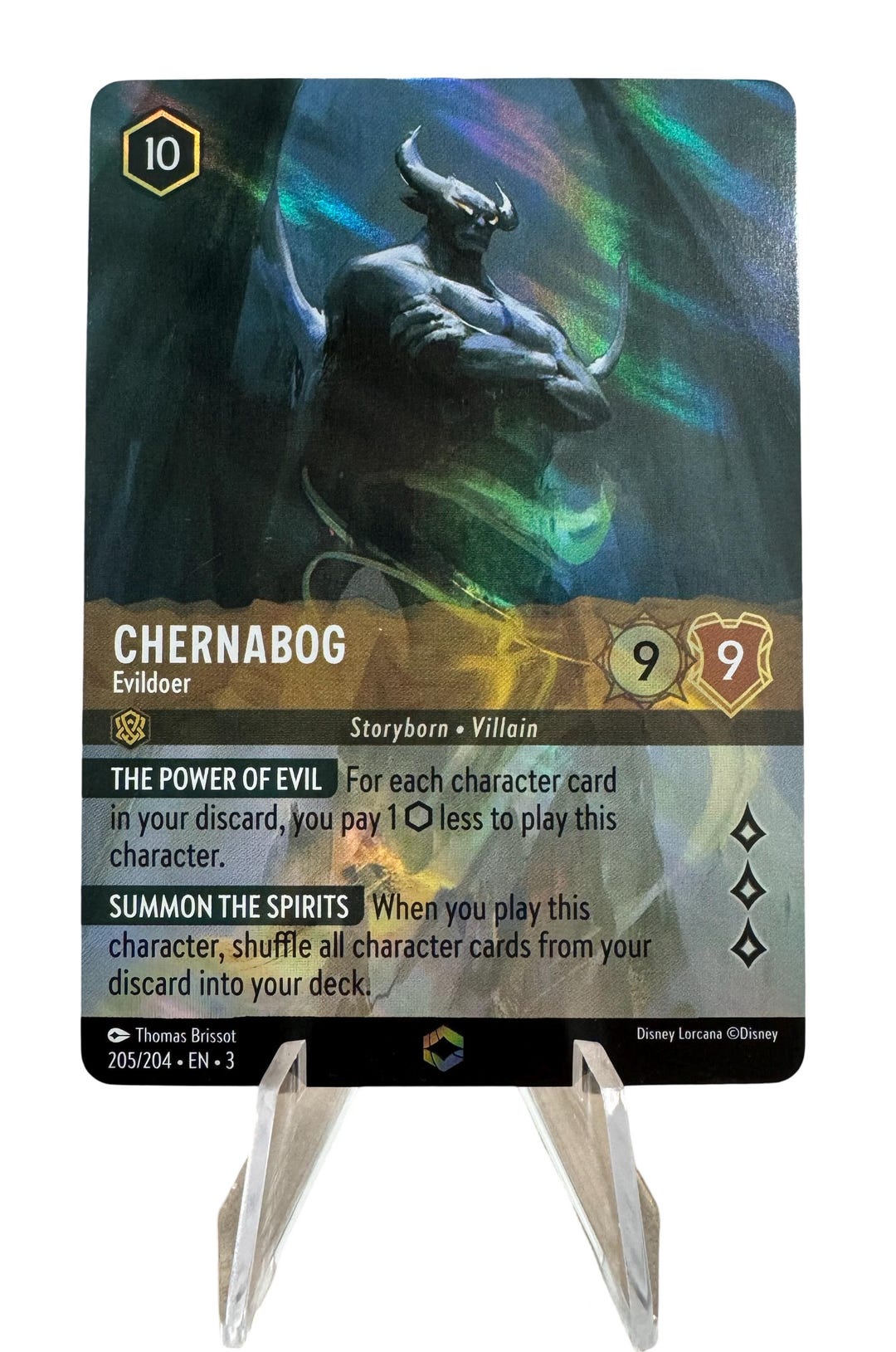 Chernabog - Evildoer ( Enchanted) Proxy Card - Etsy