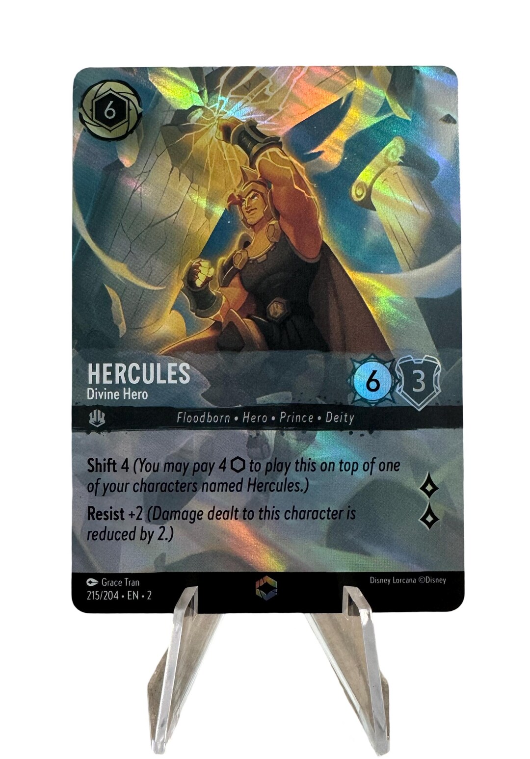 Hercules - Devine Hero ( Enchanted) Proxy Card - Etsy
