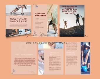 Daily, Weekly, Monthly Planner, Digital PDF for Bujo, Bullet, Journal ...