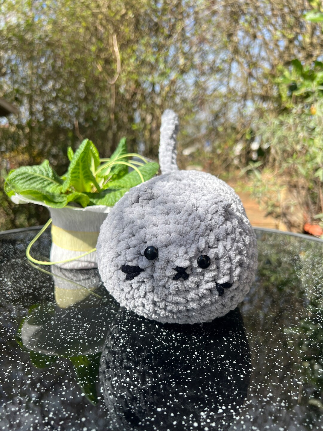 Fluffly and Chunky Handmade Loaf Cat Crochet Plush - Etsy
