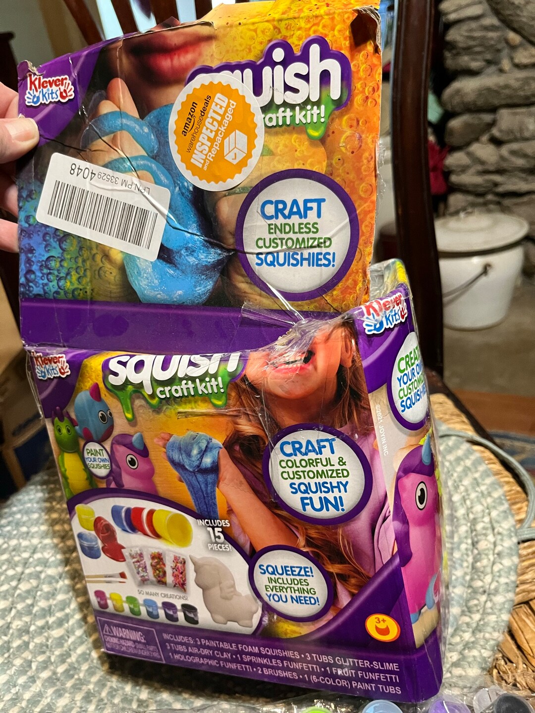 Squish Kreative Kraft Kit for Kids New Unused Damaged Crushed - Etsy