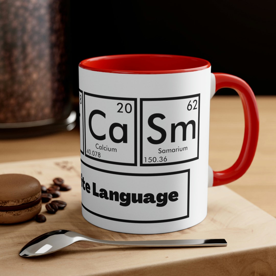 Sarcasm My Favorite Language Two-tone Coffee Mug 11oz - Etsy