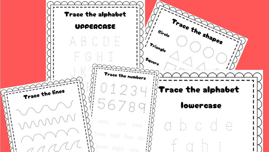 Printable Tracing Worksheets. Preschool, Nursery, SEN, Fine Motor ...