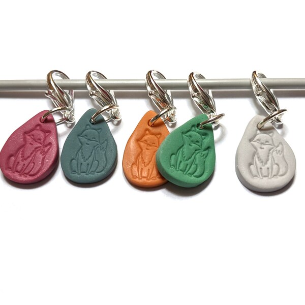 Polymer Clay Fox - Etsy UK