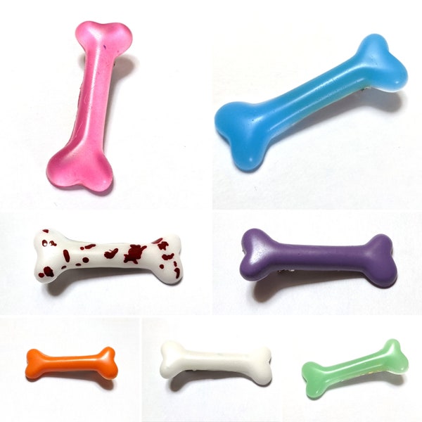 Bone Hair Clip - Etsy