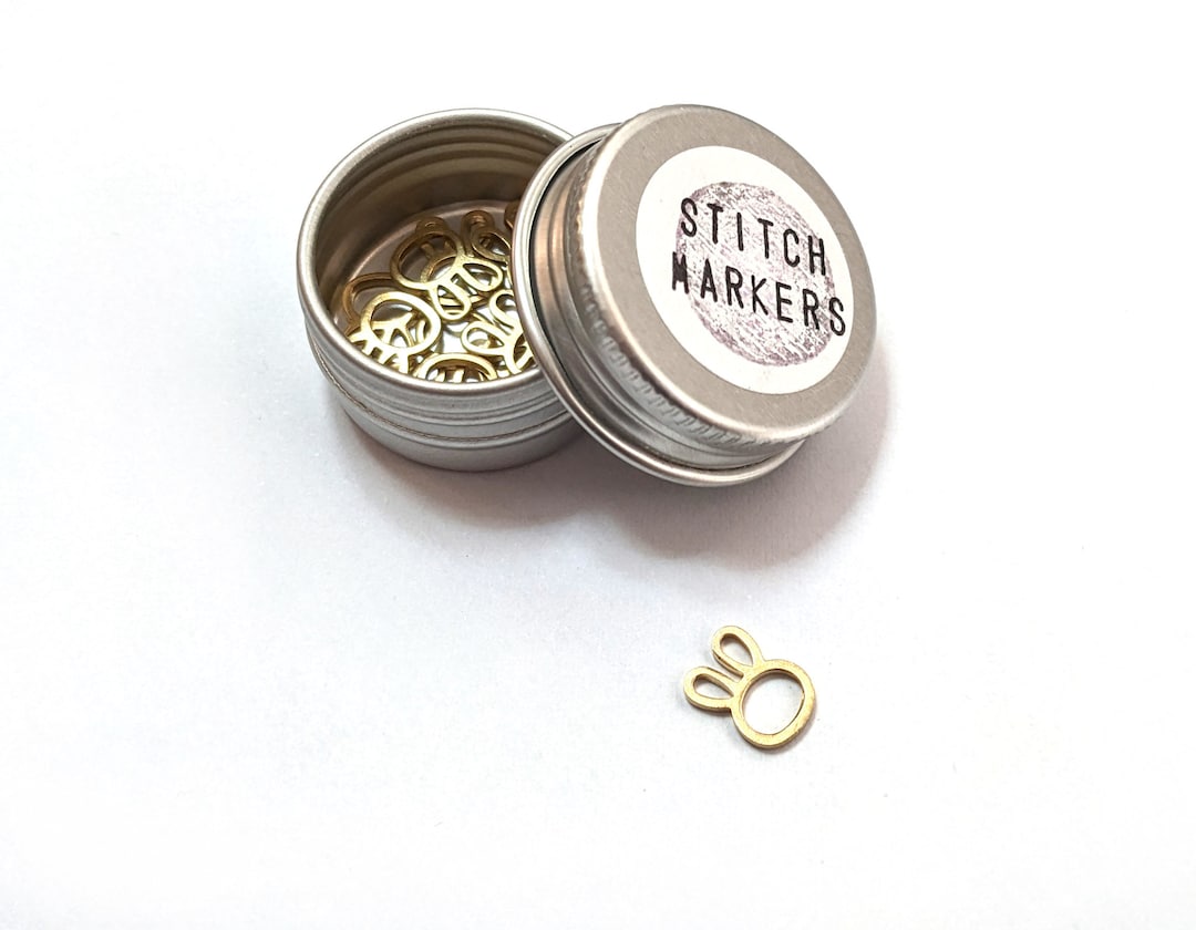 10 Extra Small Rabbit Stitch Markers for Socks - Etsy