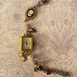 Charm Watch Bracelets With Mixed Metals - Etsy