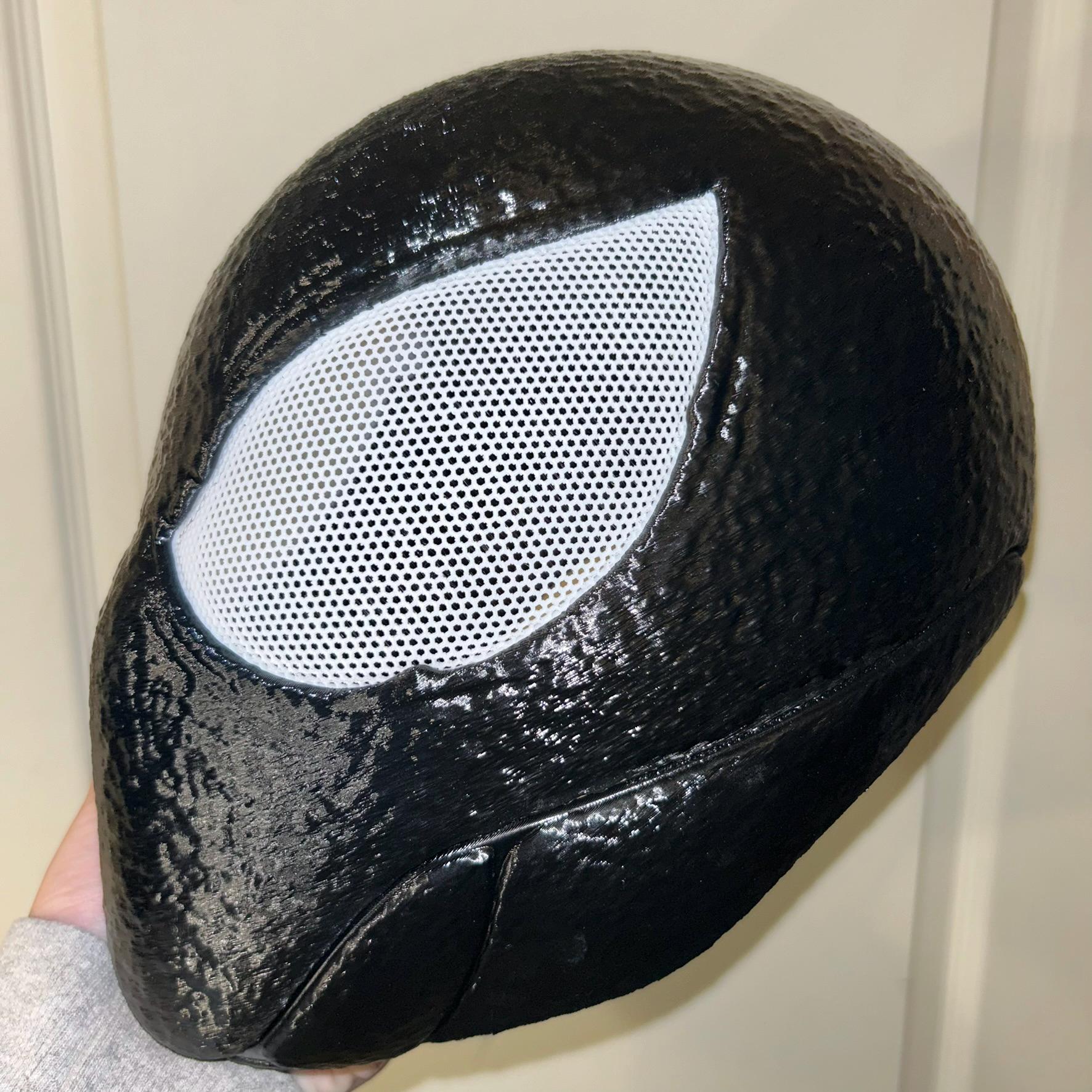 Insomniac Spider-man Black Suit Helmet - Etsy