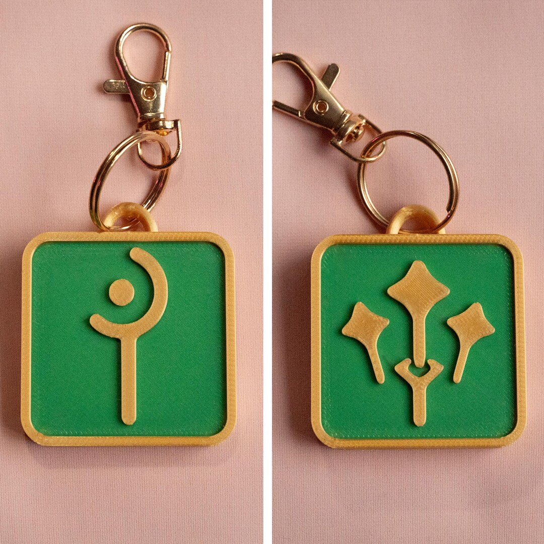 FFXIV Job / Class Icon Square Keychain Final Fantasy 14 - Etsy