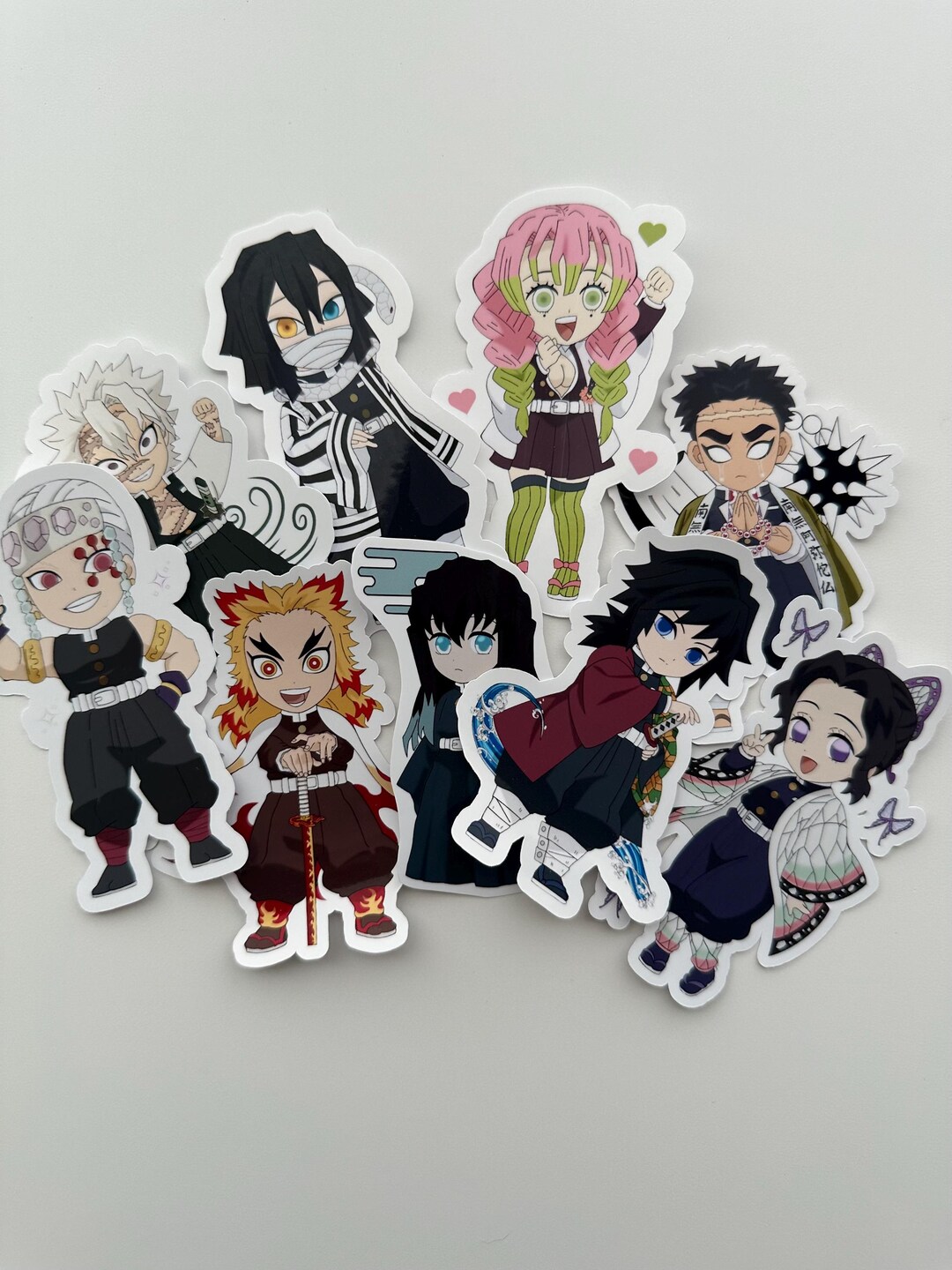 Hashira Stickers | Anime Stickers - Etsy