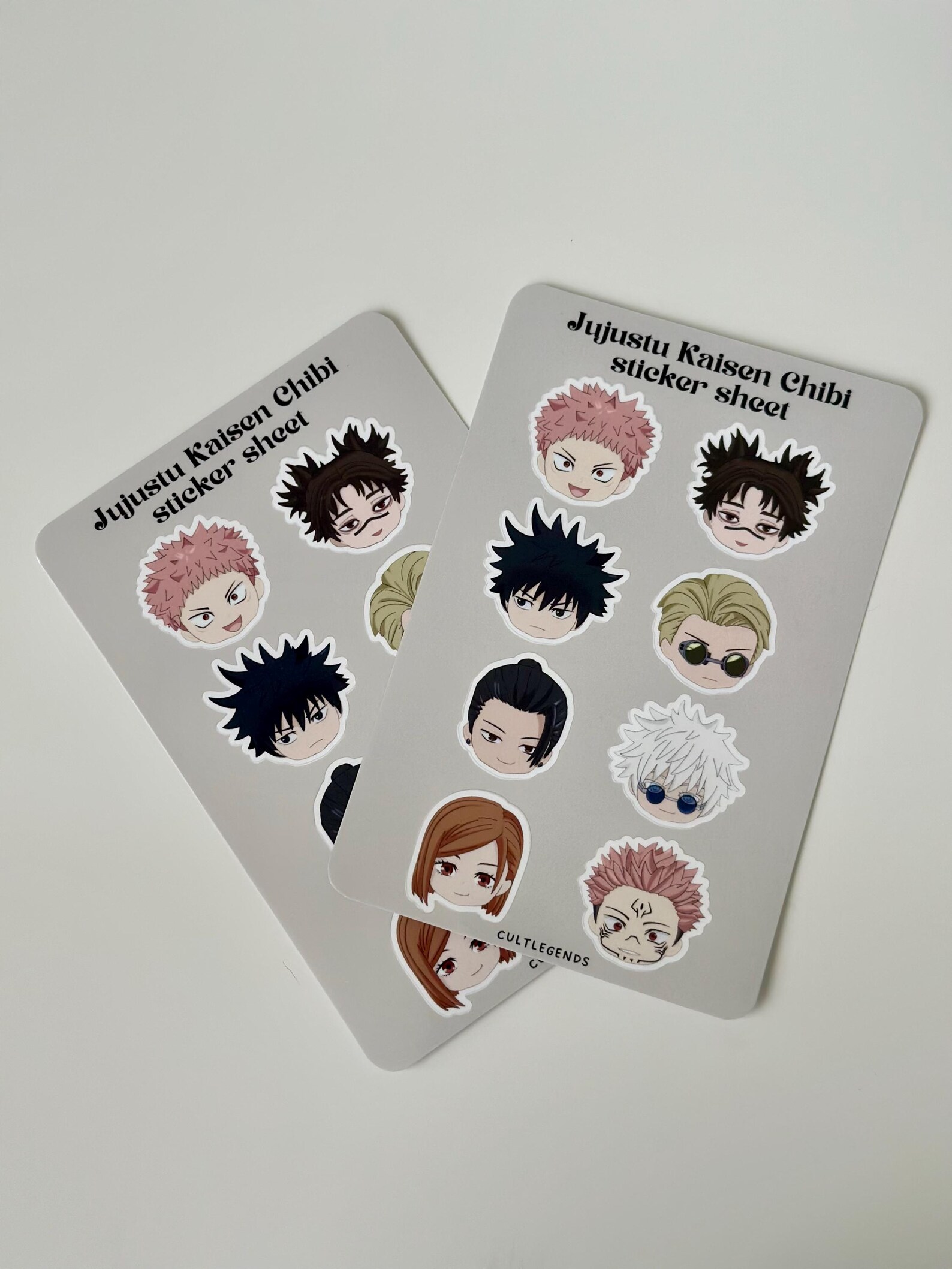 JJK Chibi Sticker Sheet | Anime Stickers - Etsy