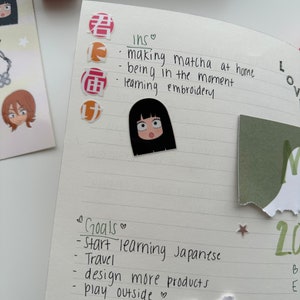 Kimi Ni Todoke Sticker Sheet | Anime Stickers | Shoujo Anime - Etsy