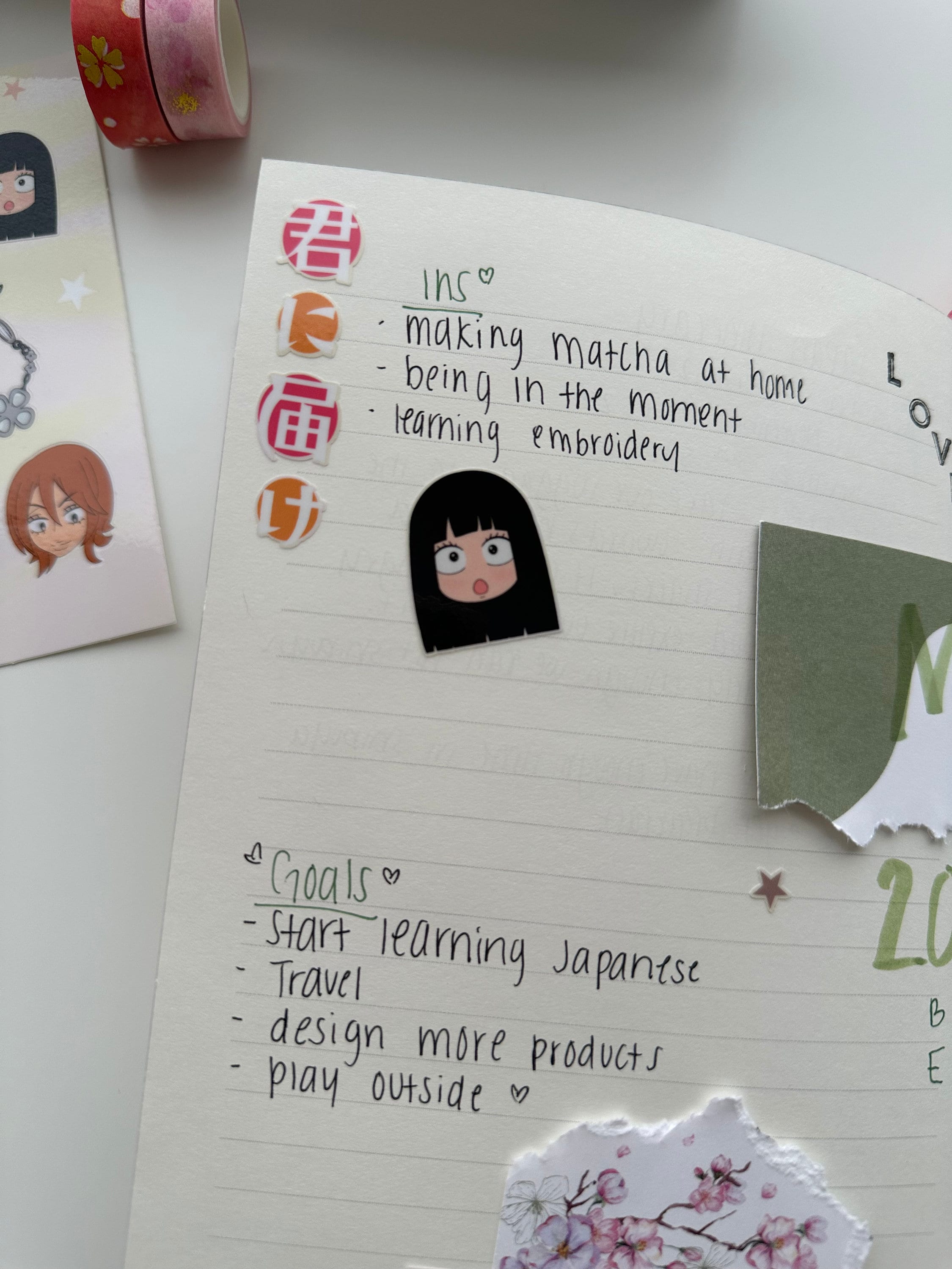 Kimi Ni Todoke Sticker Sheet | Anime Stickers | Shoujo Anime - Etsy