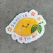 Lemon Sticker // Holographic Sticker // Water Resistant // Cute Punny ...