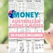 Australian Money Worksheets, Math Money Activities, Counting Money ...