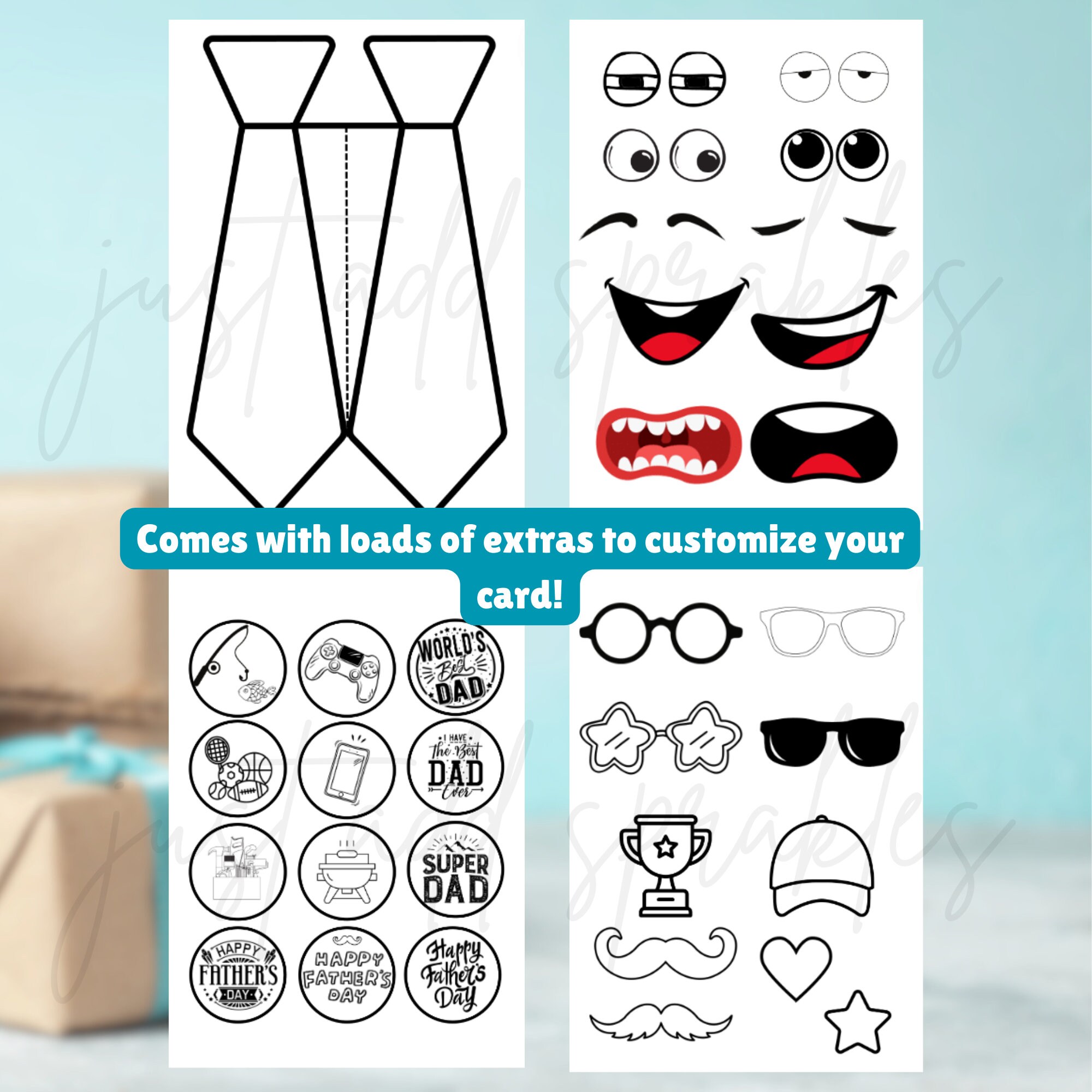 Father’s Day Craft, First Father’s Day, Easy Father’s Day Card, Funny ...