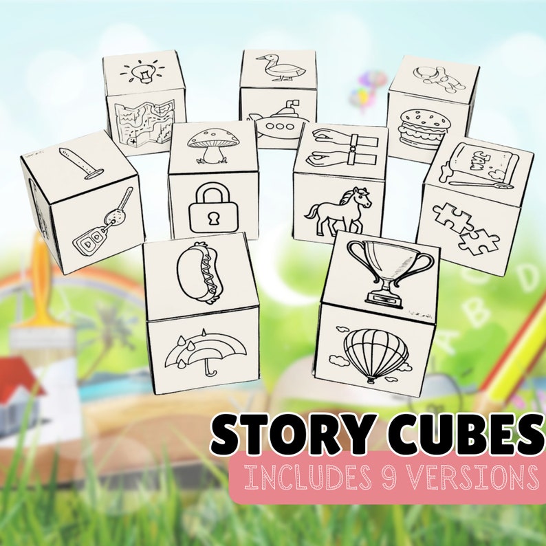 Story Cubes | Story Telling | Storytelling Game | Storytelling Dice ...