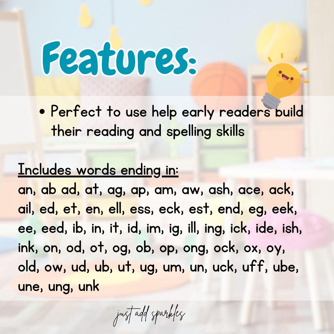 Learn to Read CVC Words, Kindergarten Reading, CVC Word Family Lists ...