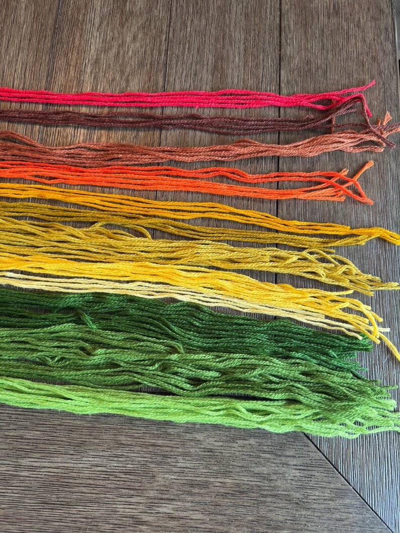 Vintage 1978 Bundle of Crewel Embroidery Yarn. - Etsy