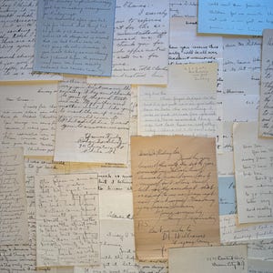 Grab Bag Bundle of 1920s Handwritten Letters for Junk Journaling ...