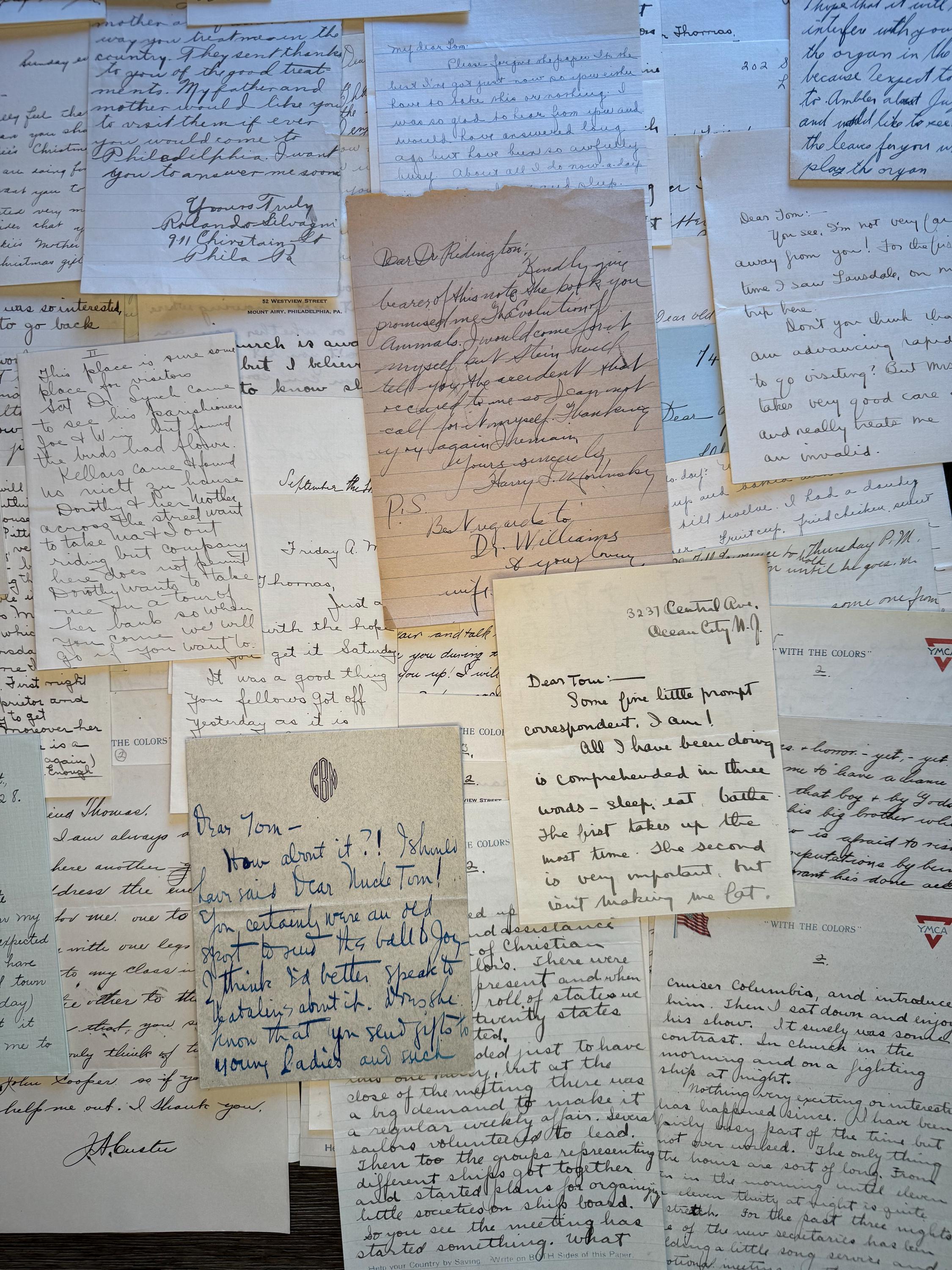 Grab Bag Bundle of 1920s Handwritten Letters for Junk Journaling ...