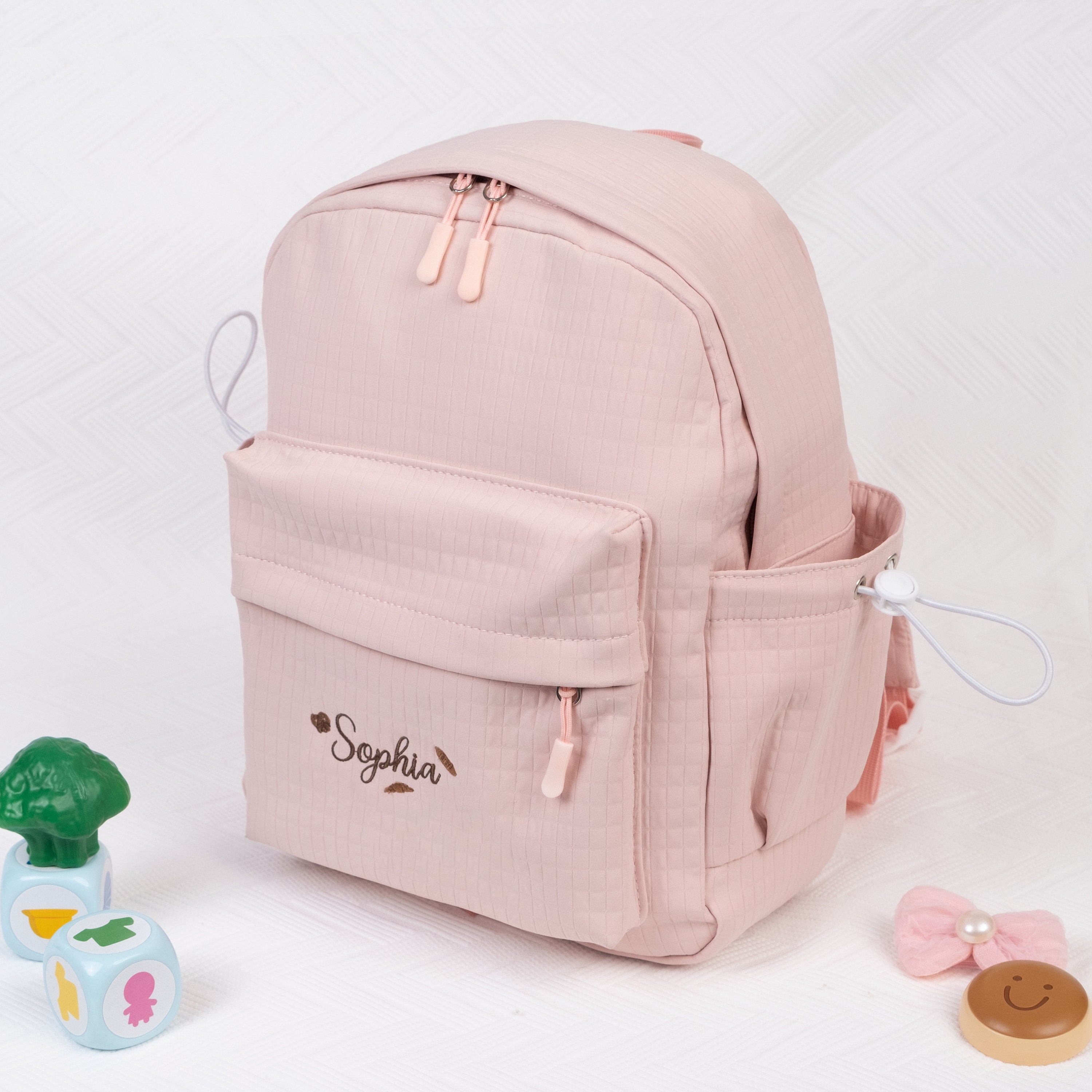Personalized Toddler Backpack Baby Cute Backpack Embroidered School Bag ...