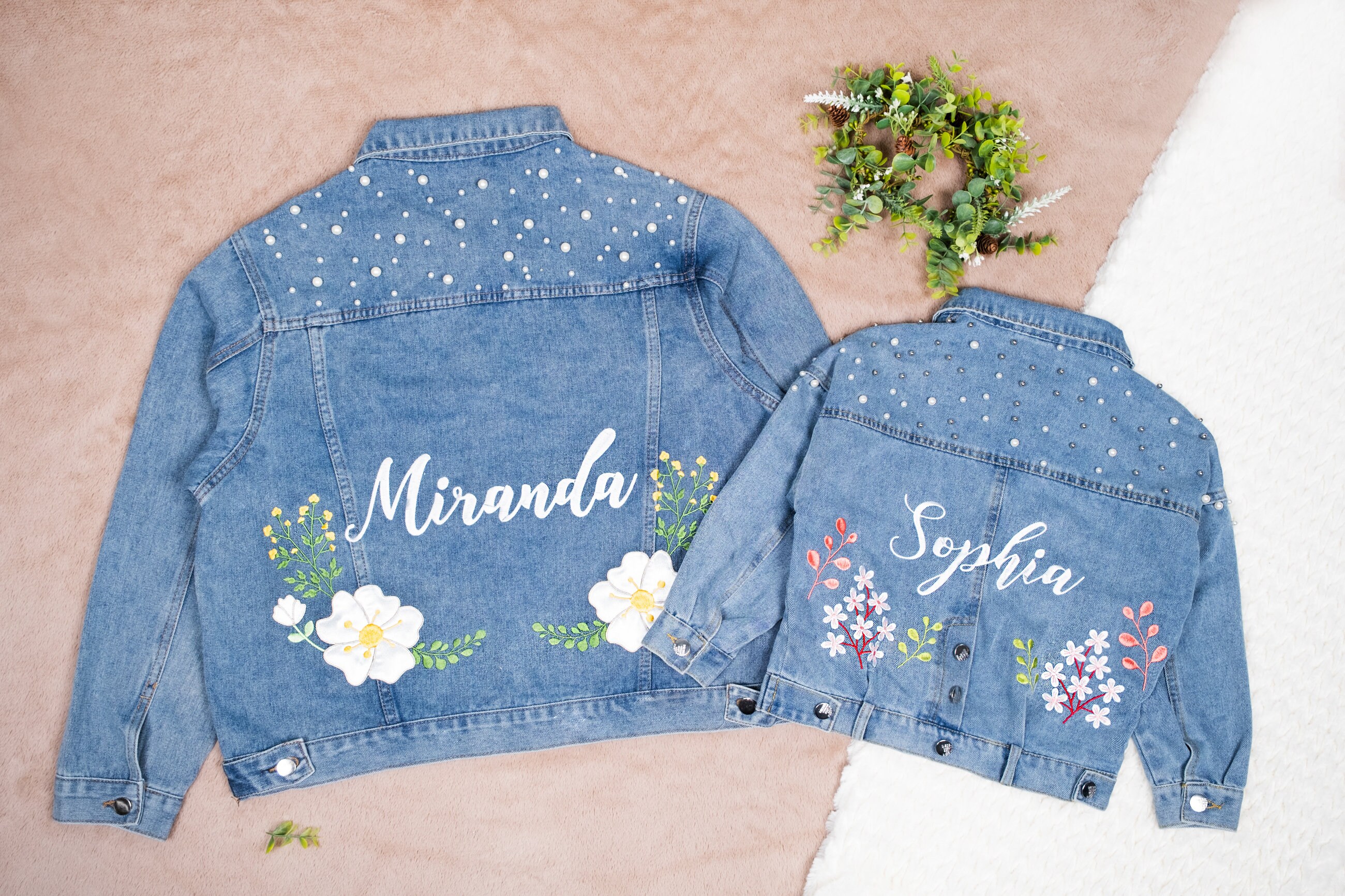 Demin Jacket Bridal Custom Jacket Bride to Be Jacket Bride Jean Jacket ...